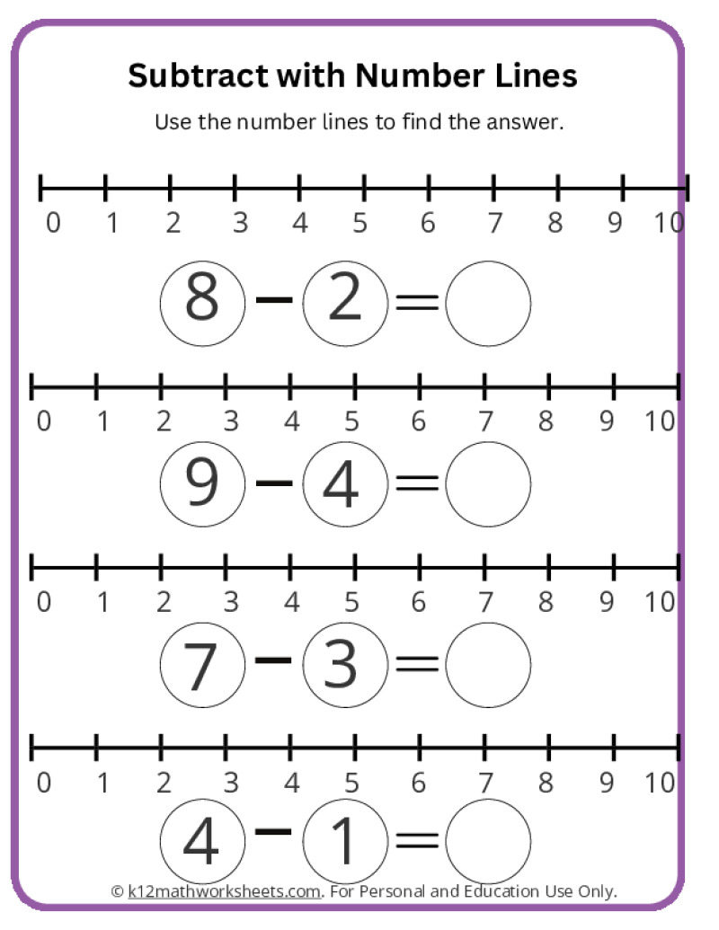Addition And Subtraction Worksheets