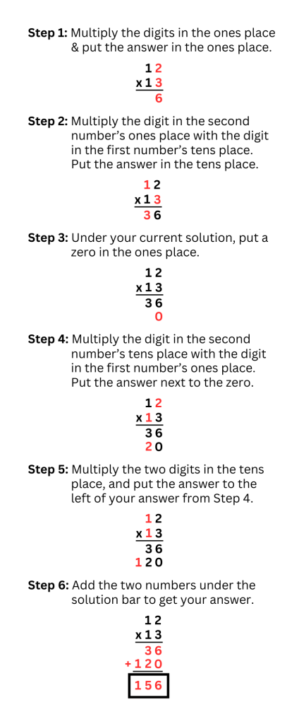 Double-Digit Multiplication Worksheets