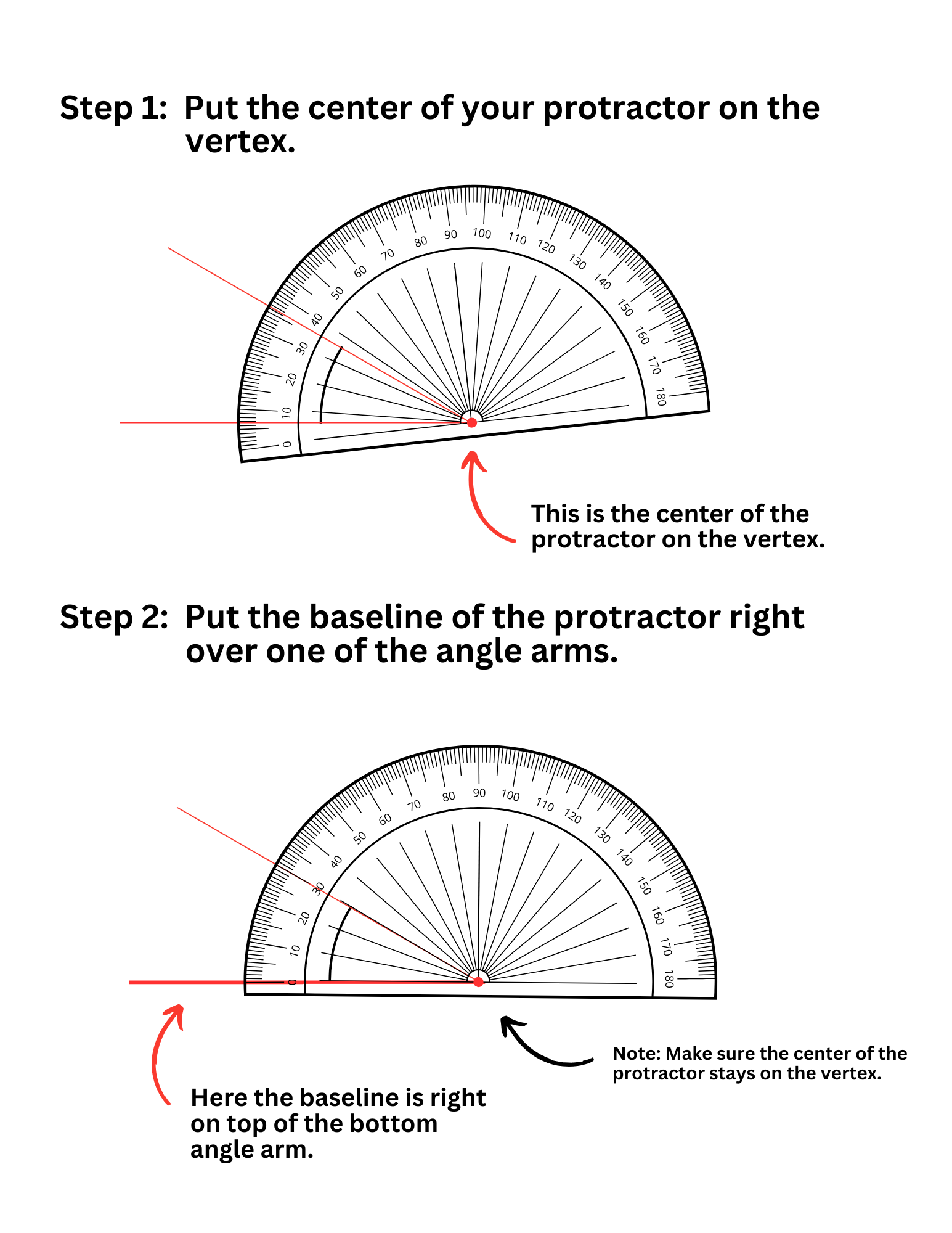 Classify and Measure Angles - K12 Math Worksheets