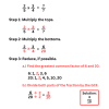 Multiplying Fractions Worksheets