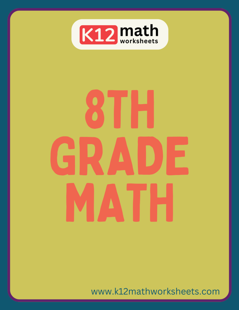 Worksheets Archive - Page 8 of 23 - K12 Math Worksheets